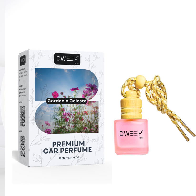 Dweep India Premium Car Perfume Gardenia Celeste