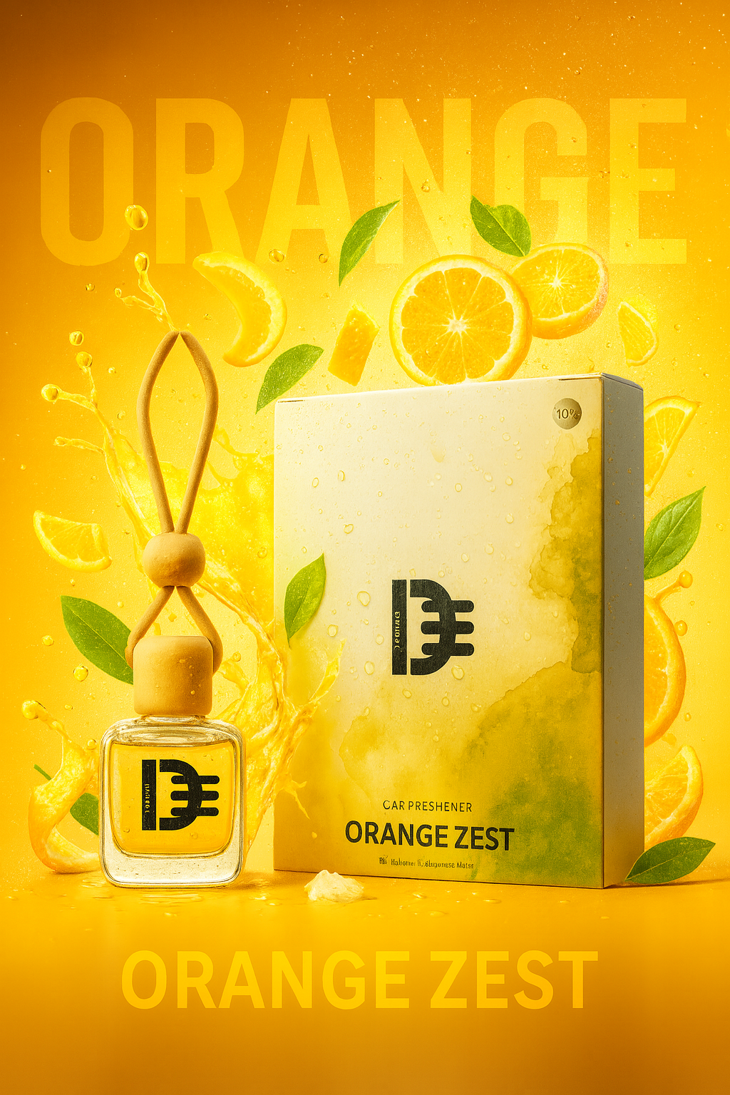 Dweep India Alpha Series Car Perfume Orange Zest CD